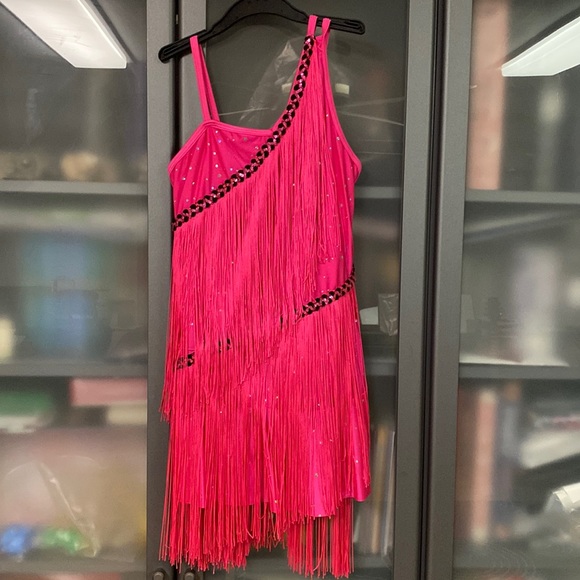 Hot Pink Fringe Outfit at Bernice Navarro blog